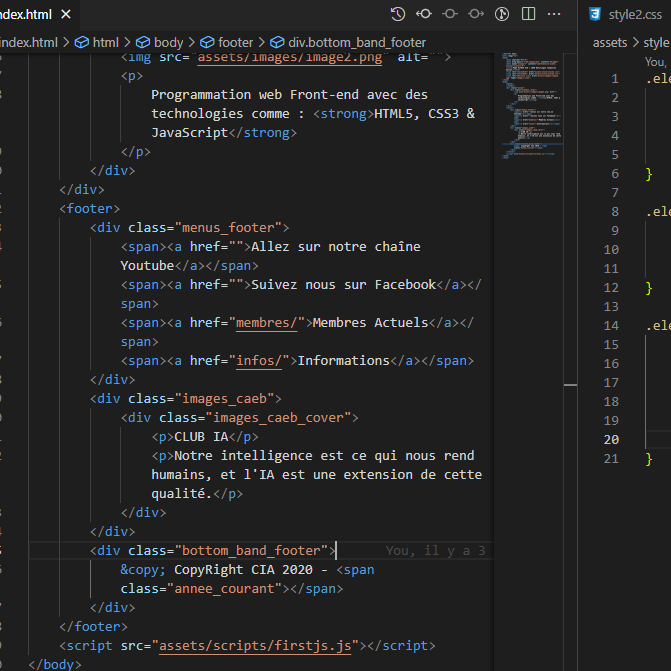 Page GitHub CIA | CAEB Natitingou Fondation Vallet
